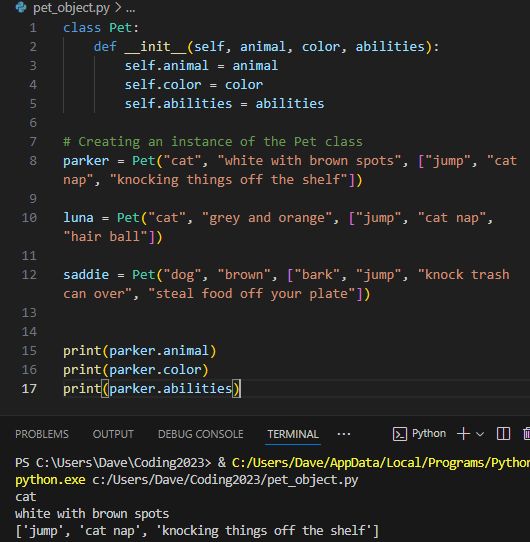 Silas Leone on LinkedIn: I learned about OOP Coding Temple Python ... Silas Leone on LinkedIn: I learned about OOP Coding Temple Python ...