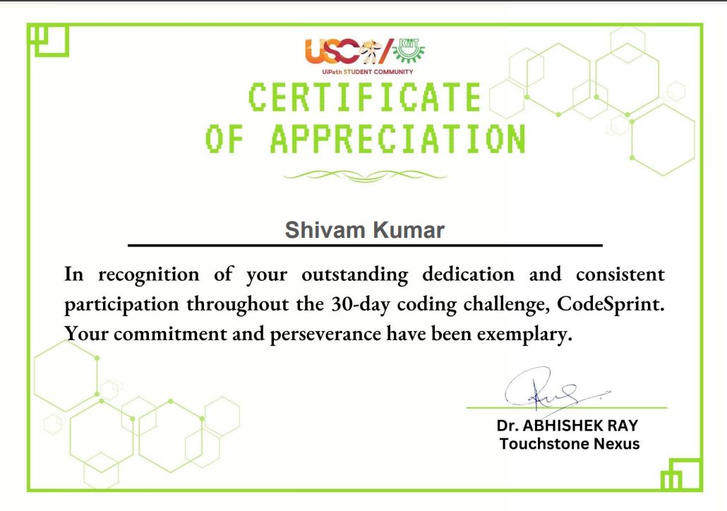 Shivam Kumar on LinkedIn: #30daysofcode #leetcode #dsa #codingchallenge ... Shivam Kumar on LinkedIn: #30daysofcode #leetcode #dsa #codingchallenge ...