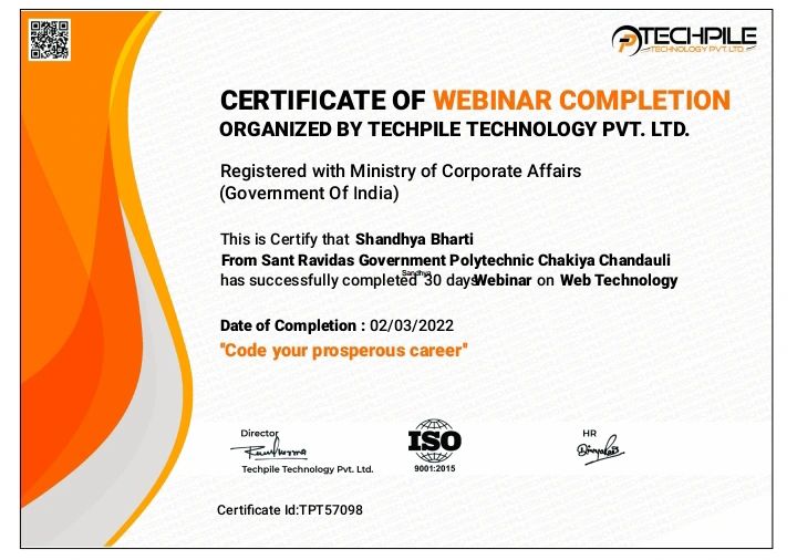 #techpile #webinar | Sandhya Bharti #techpile #webinar | Sandhya Bharti
