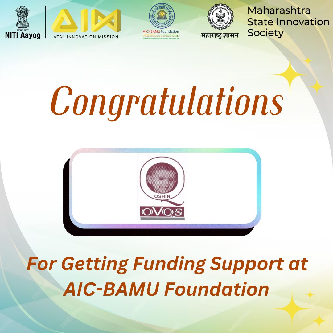 AIC-BAMU Foundation invests in our startup | AIC-BAMU Foundation posted ... AIC-BAMU Foundation invests in our startup | AIC-BAMU Foundation posted ...