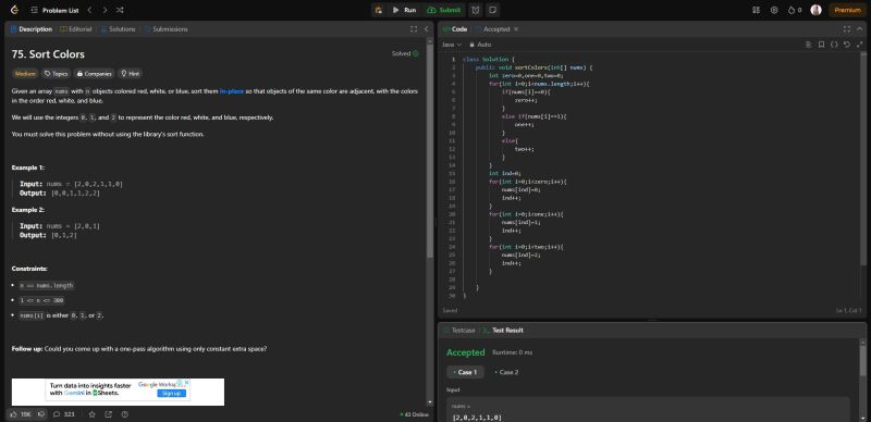 Sampath S.V on LinkedIn: #leetcode #java #codingjourney #problemsolving ... Sampath S.V on LinkedIn: #leetcode #java #codingjourney #problemsolving ...
