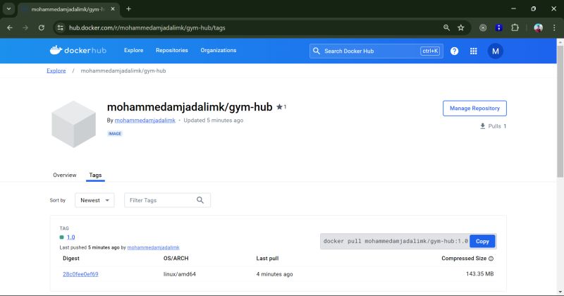 #gymhub #docker #latest_project | Mohammed Amjad Ali Mk #gymhub #docker #latest_project | Mohammed Amjad Ali Mk