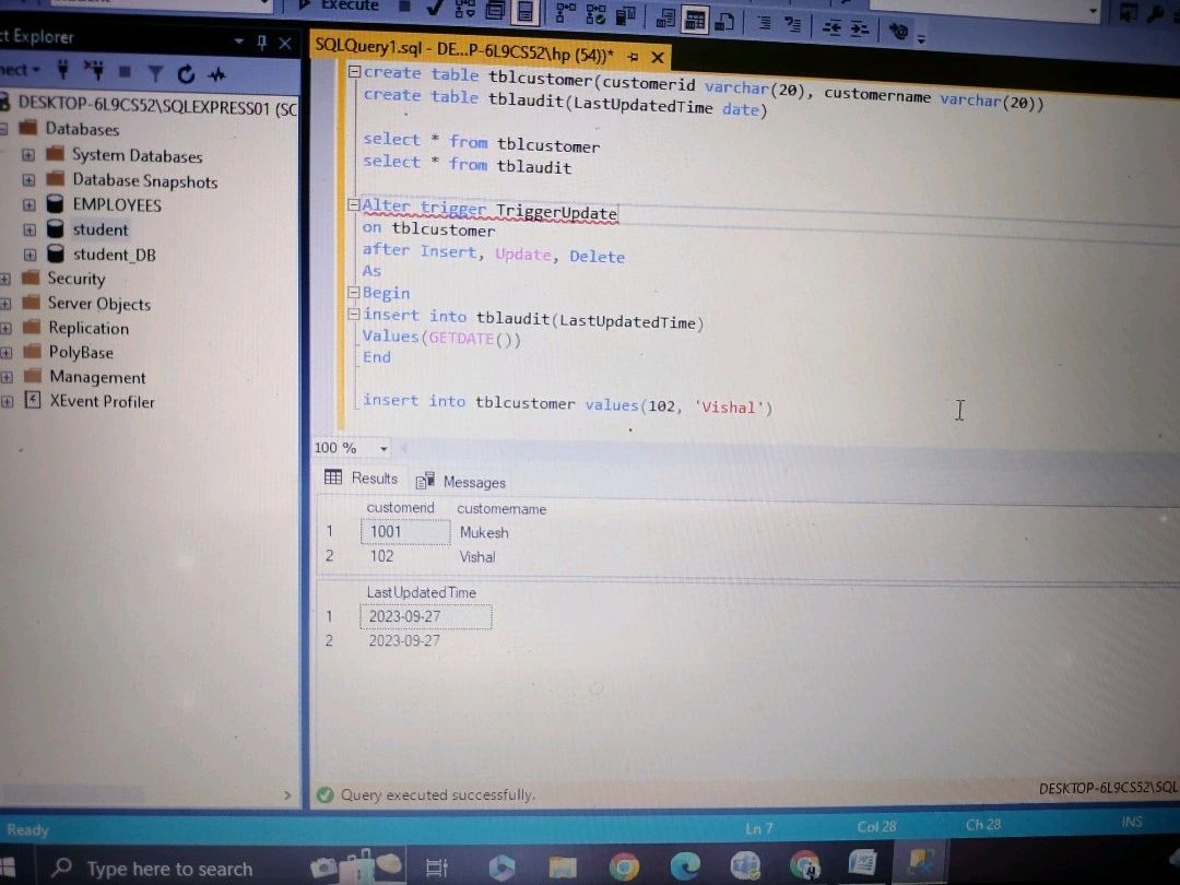 Mukesh Mishra on LinkedIn: #trigger #sql #trigger Mukesh Mishra on LinkedIn: #trigger #sql #trigger