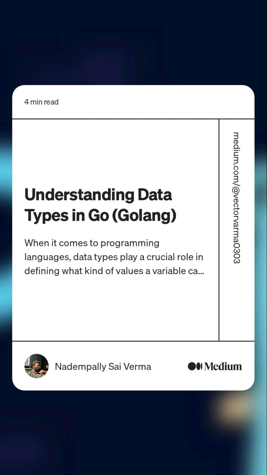 Sai Verma on LinkedIn: #golang #programming #golangdeveloper Sai Verma on LinkedIn: #golang #programming #golangdeveloper