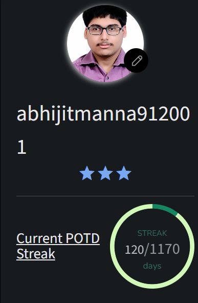 Abhijit Manna on LinkedIn: #coding #potd #gfg #leetcode #problemsolving ... Abhijit Manna on LinkedIn: #coding #potd #gfg #leetcode #problemsolving ...