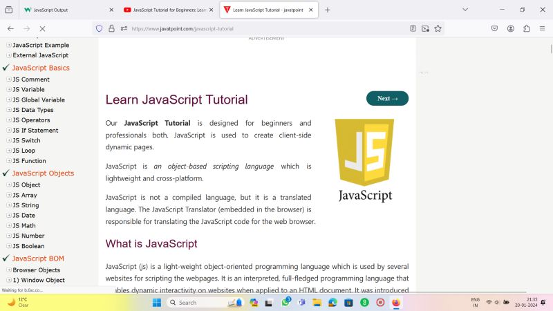 Day 20 of #100DaysOfCode: JavaScript basics | Ayush Kumar Singh posted ... Day 20 of #100DaysOfCode: JavaScript basics | Ayush Kumar Singh posted ...