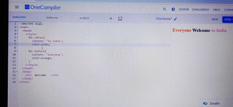 Sruthi dasari on LinkedIn: After and before Pseudo element selectors in ... Sruthi dasari on LinkedIn: After and before Pseudo element selectors in ...
