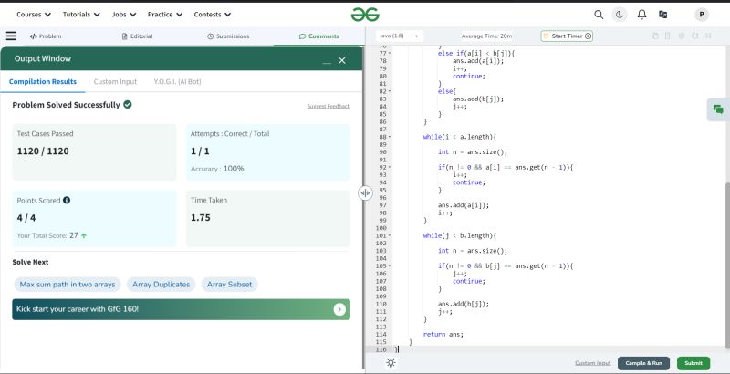 Pritam Awatade on LinkedIn: #100daysofdsa #dsa #arrays #problemsolving ... Pritam Awatade on LinkedIn: #100daysofdsa #dsa #arrays #problemsolving ...