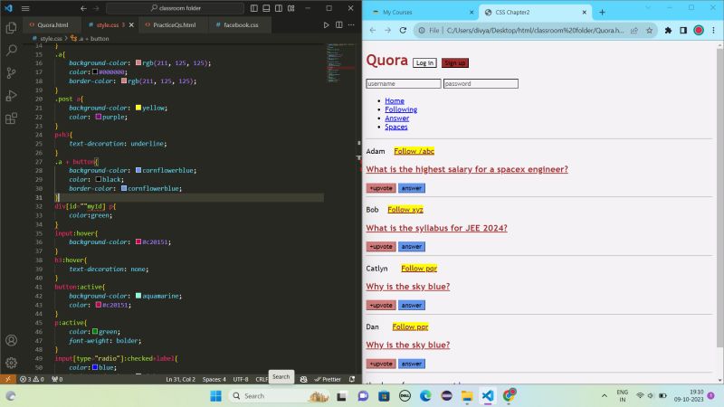 Divya Kushwaha on LinkedIn: #day1 #html #css Divya Kushwaha on LinkedIn: #day1 #html #css