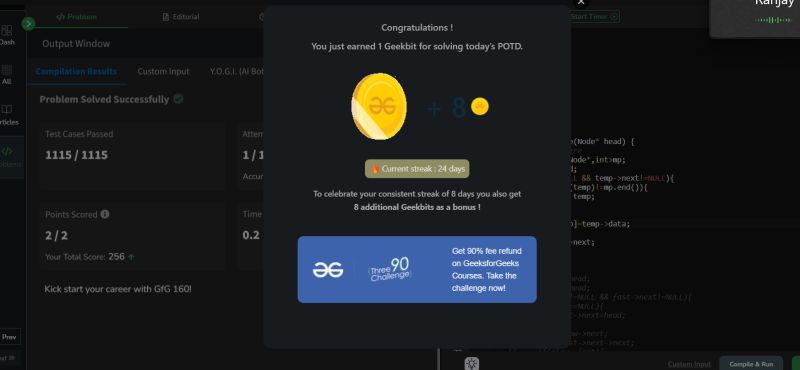 Aashwit Gupta on LinkedIn: #100daysofcode #gfg #dsa #100daysofcode # ... Aashwit Gupta on LinkedIn: #100daysofcode #gfg #dsa #100daysofcode # ...