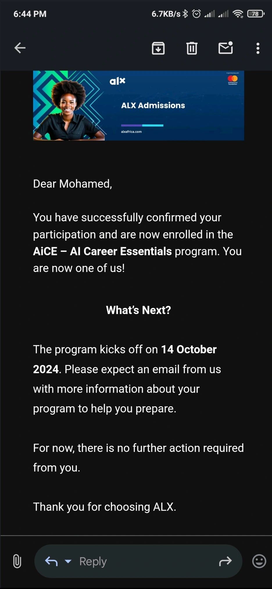 Mohamed ELsheshtawey on LinkedIn: #aice #ai #careerdevelopment # ... Mohamed ELsheshtawey on LinkedIn: #aice #ai #careerdevelopment # ...