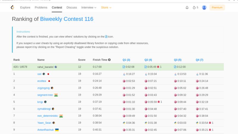 Rahul Baradol on LinkedIn: Dear connections! Finally got a rank Rahul Baradol on LinkedIn: Dear connections! Finally got a rank