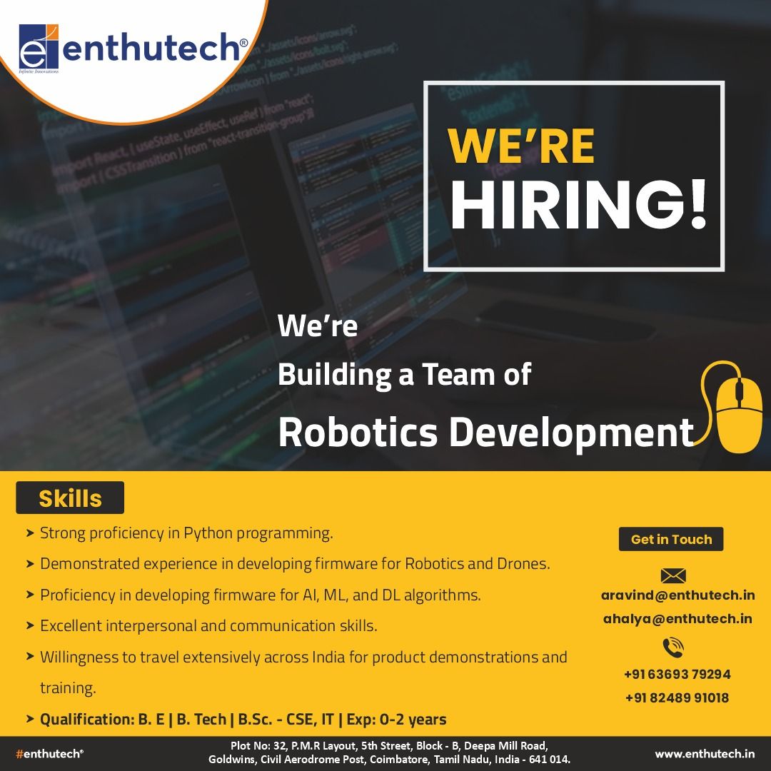 Enthu Academic Solutions on LinkedIn: #enthutech #pythondeveloper # ... Enthu Academic Solutions on LinkedIn: #enthutech #pythondeveloper # ...
