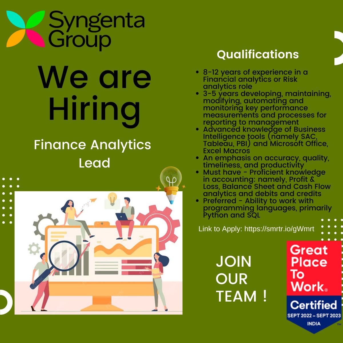 great opportunity! | Swapnil Shah great opportunity! | Swapnil Shah