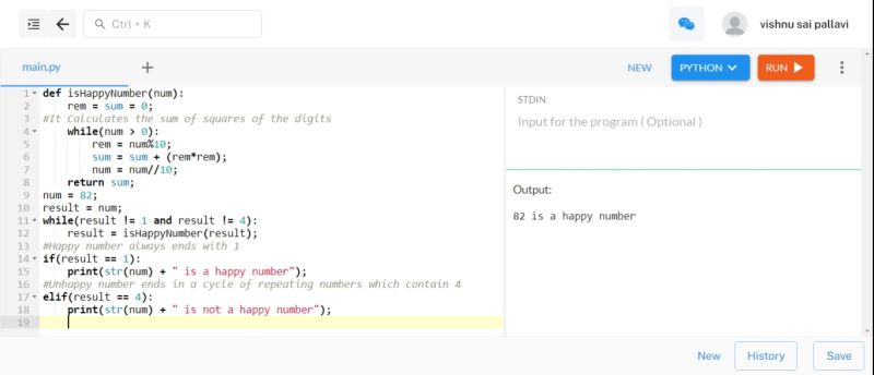 #50daychallenge #pythonprogramming #happynumbers #codingcommunity ... #50daychallenge #pythonprogramming #happynumbers #codingcommunity ...