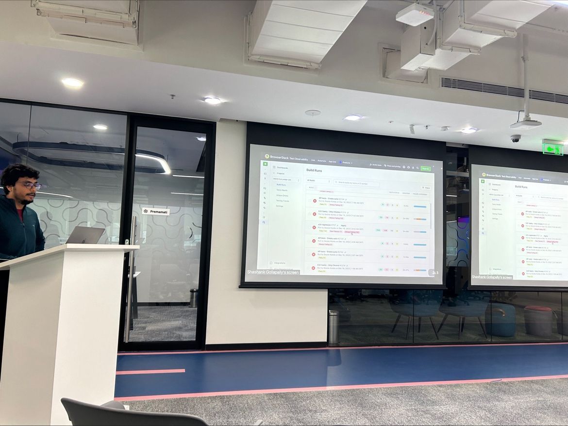 Saurav Suman on LinkedIn: #browserstack Saurav Suman on LinkedIn: #browserstack