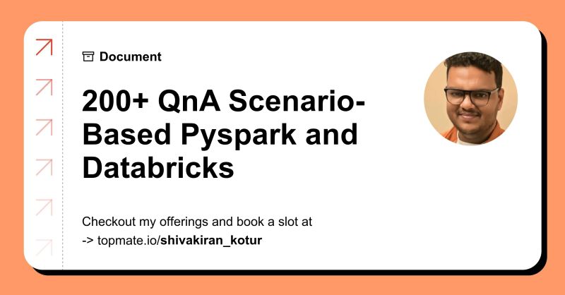 Shivakiran Kotur on LinkedIn: 🚀 Ace Your PySpark Interviews with This ... Shivakiran Kotur on LinkedIn: 🚀 Ace Your PySpark Interviews with This ...