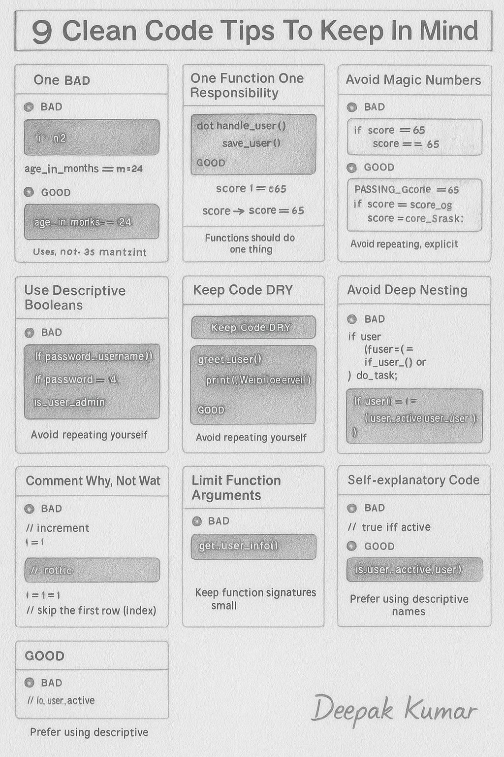 #cleancode #softwaredevelopment #python #codingtips # ... #cleancode #softwaredevelopment #python #codingtips # ...