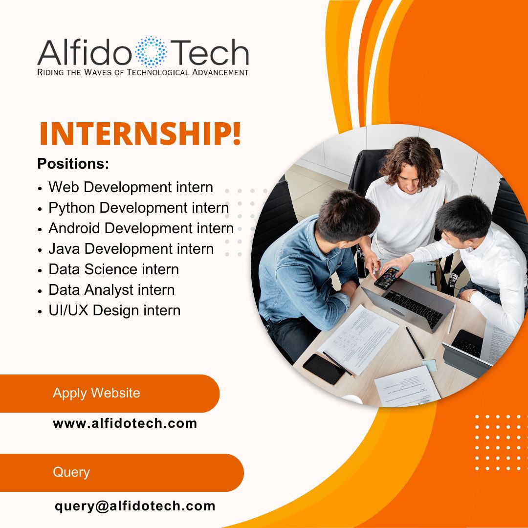 Alfido Tech on LinkedIn: Alfido Tech Internship Alfido Tech on LinkedIn: Alfido Tech Internship