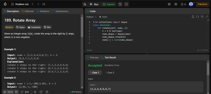 #100daysofleetcode #leetcode #python #codingchallenge #datastructures ... #100daysofleetcode #leetcode #python #codingchallenge #datastructures ...