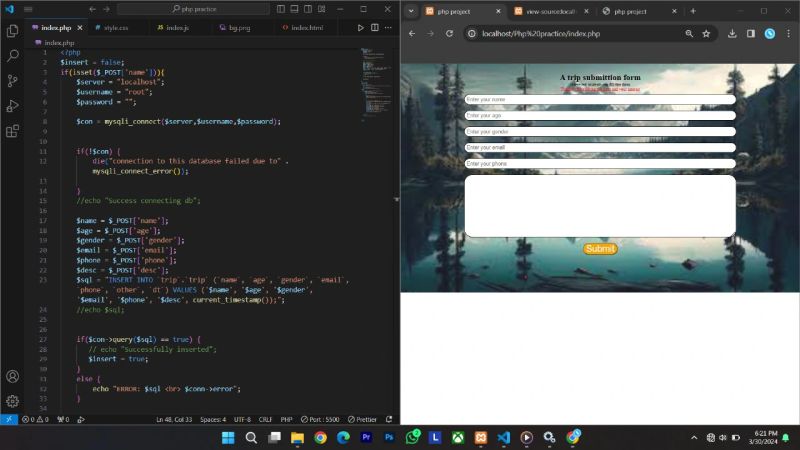 Developed a form page using HTML, CSS, and PHP | Pankaj Mahto posted on ... Developed a form page using HTML, CSS, and PHP | Pankaj Mahto posted on ...