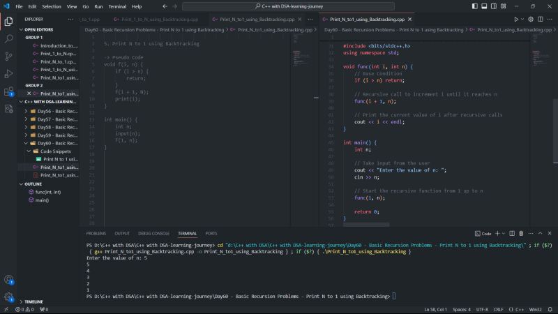Santhosh VS on LinkedIn: #c #recursion #dsa #backtracking # ... Santhosh VS on LinkedIn: #c #recursion #dsa #backtracking # ...
