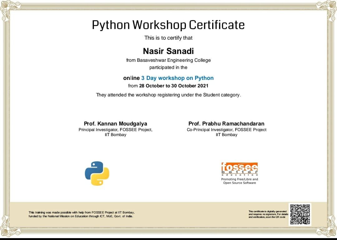 Nasir Sanadi on LinkedIn: #python #programming #ai #machinelearning # ... Nasir Sanadi on LinkedIn: #python #programming #ai #machinelearning # ...
