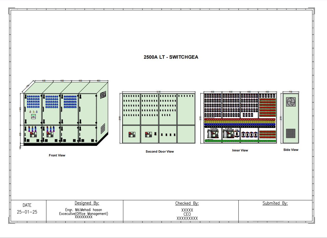Md.Mehadi hasan on LinkedIn: 2500A LT Panel Design by AutoCad ... Md.Mehadi hasan on LinkedIn: 2500A LT Panel Design by AutoCad ...