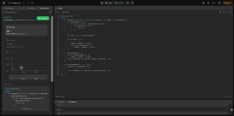 Md Mehedi Hasan on LinkedIn: 🚀 Just Solved a Coding Challenge: Md Mehedi Hasan on LinkedIn: 🚀 Just Solved a Coding Challenge: