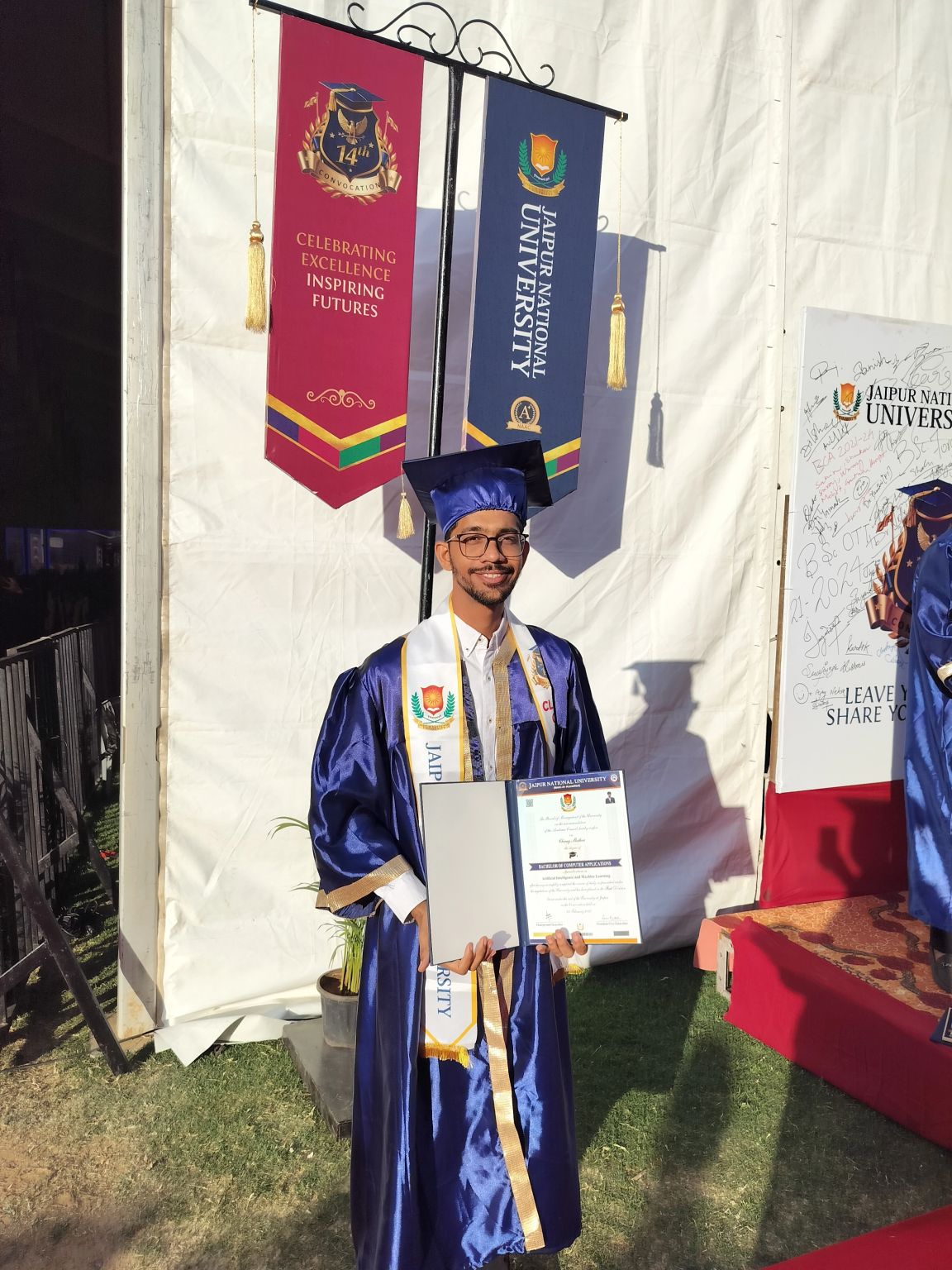 #graduation #jaipurnationaluniversity #bca #convocation | Chirag Mathur #graduation #jaipurnationaluniversity #bca #convocation | Chirag Mathur