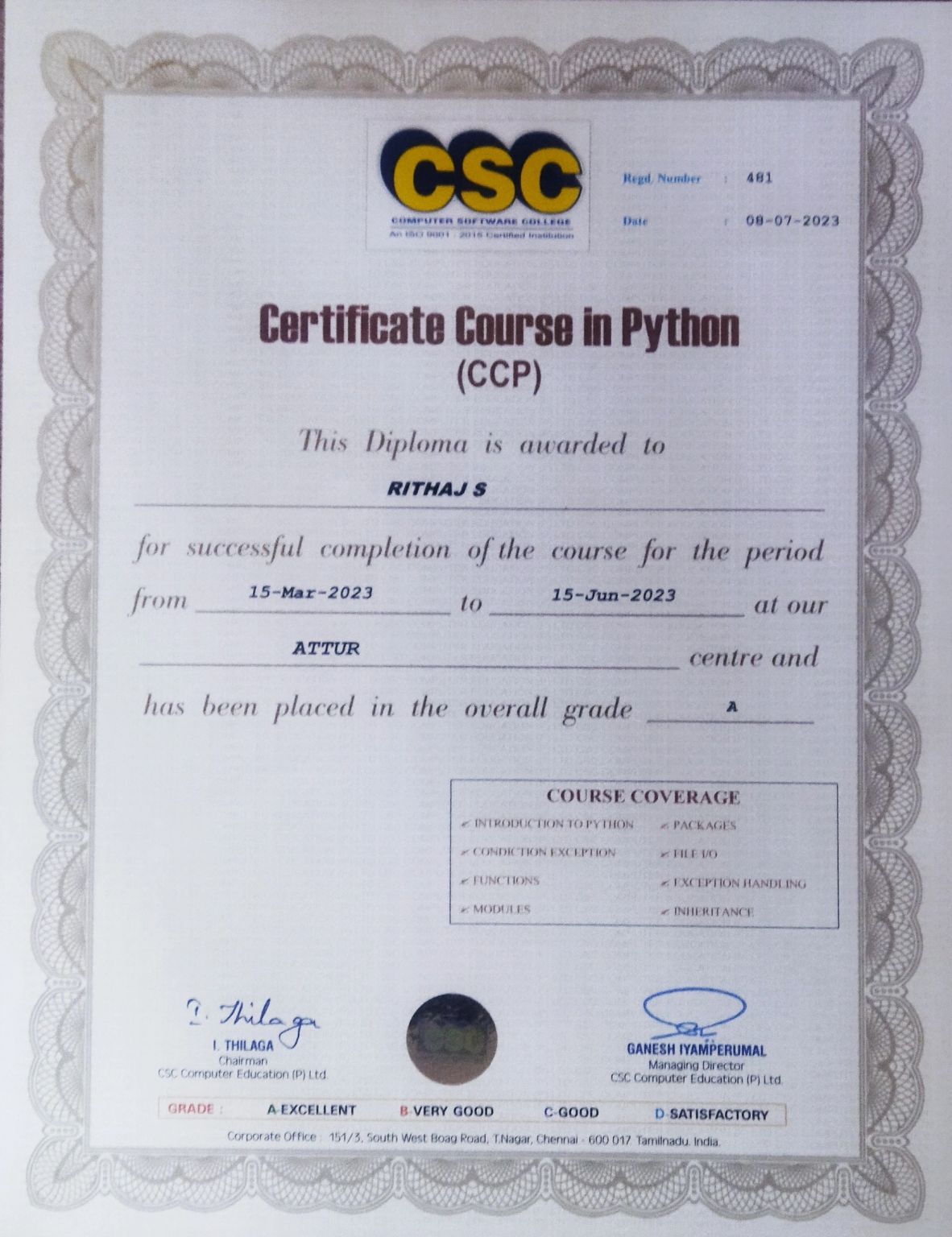 Rithaj S on LinkedIn: #python #programming #coding #pythoncourse # ... Rithaj S on LinkedIn: #python #programming #coding #pythoncourse # ...
