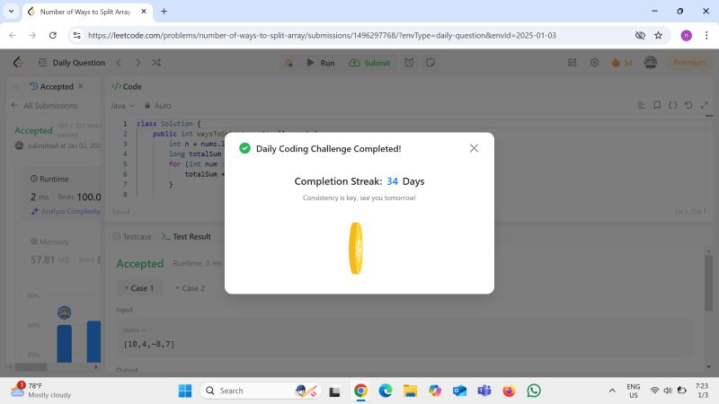 NAVEEN GG on LinkedIn: #leetcode #algorithmchallenge #codingjourney # ... NAVEEN GG on LinkedIn: #leetcode #algorithmchallenge #codingjourney # ...
