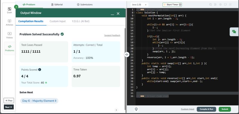 #gfg160 #codingchallenge #problemsolving #geekstreak2025 #gfg160 #dsa ... #gfg160 #codingchallenge #problemsolving #geekstreak2025 #gfg160 #dsa ...