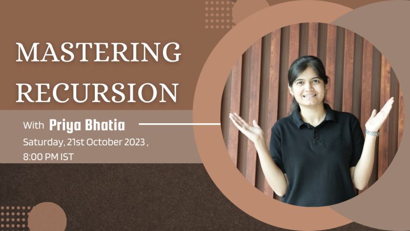 Priya Bhatia on LinkedIn: #recursion #datastructure #pythonprogramming ... Priya Bhatia on LinkedIn: #recursion #datastructure #pythonprogramming ...