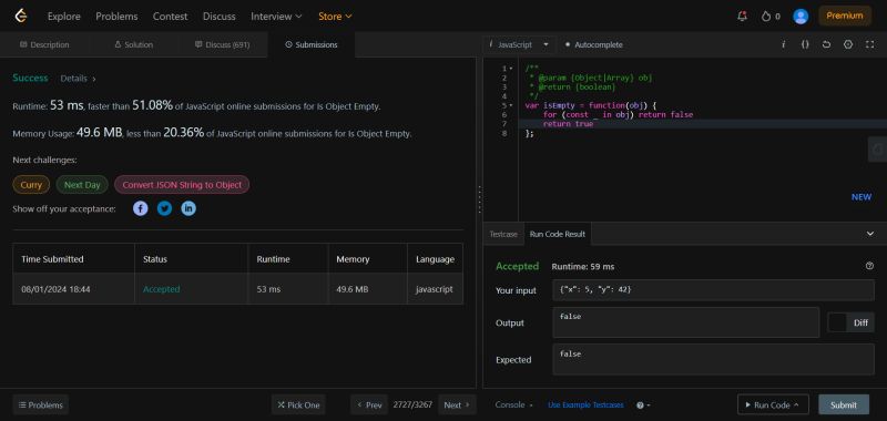 🚀 Day 19: LeetCode 30 Days JavaScript Challenge | Sakthi Kumaran posted ... 🚀 Day 19: LeetCode 30 Days JavaScript Challenge | Sakthi Kumaran posted ...