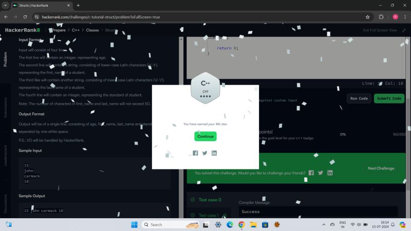 Prashant Bhardwaj on LinkedIn: #hackerrank #coding #programming # ... Prashant Bhardwaj on LinkedIn: #hackerrank #coding #programming # ...