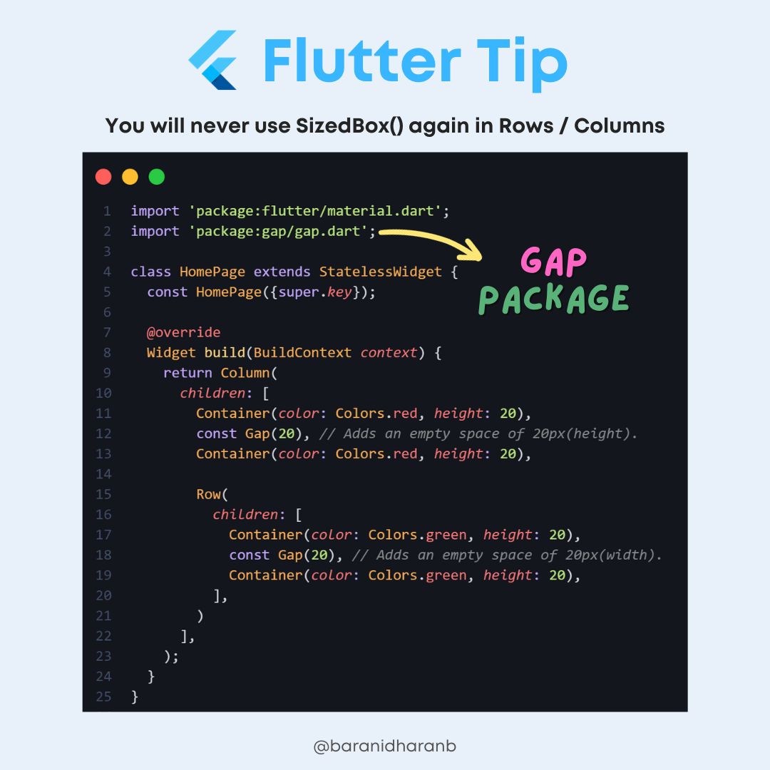 Baranidharan B on LinkedIn: #flutter #flutterdeveloper #flutterdev # ... Baranidharan B on LinkedIn: #flutter #flutterdeveloper #flutterdev # ...