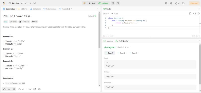 kishore Reddy on LinkedIn: #java #leetcode #codeadventure kishore Reddy on LinkedIn: #java #leetcode #codeadventure