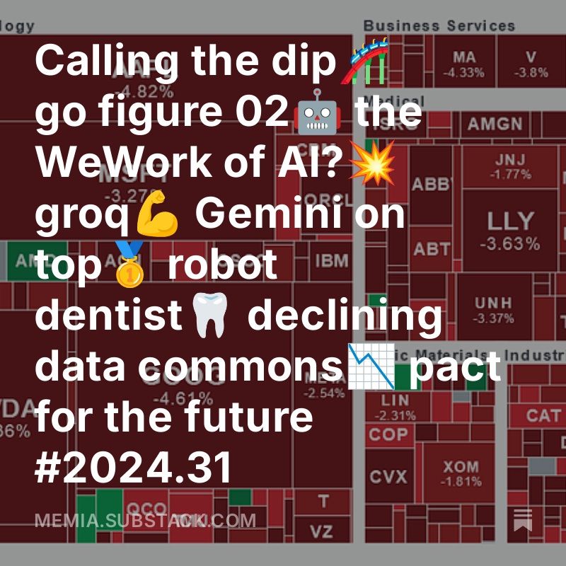 Memia on LinkedIn: Memia 2024.31: Calling the dip🎢 go figure 02🤖 the ... Memia on LinkedIn: Memia 2024.31: Calling the dip🎢 go figure 02🤖 the ...