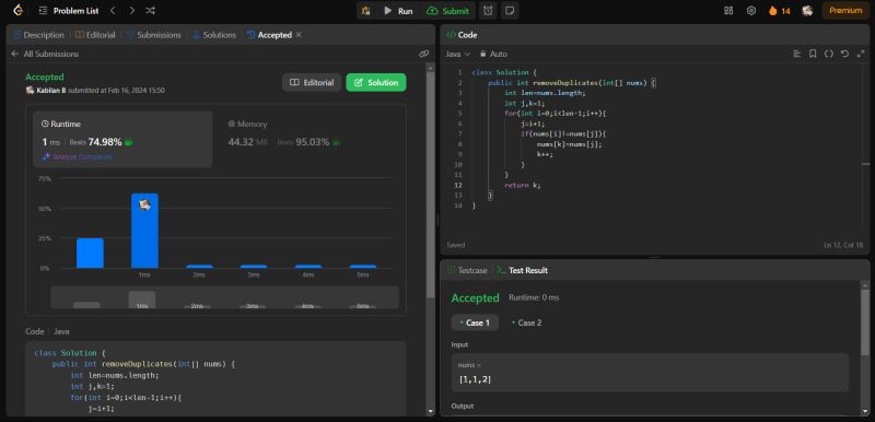 kabilan B on LinkedIn: #100daysofcode #leetcode #twopointers # ... kabilan B on LinkedIn: #100daysofcode #leetcode #twopointers # ...