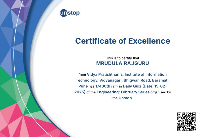 Mrudula Rajguru on LinkedIn: #learningneverstops #engineeringquiz # ... Mrudula Rajguru on LinkedIn: #learningneverstops #engineeringquiz # ...