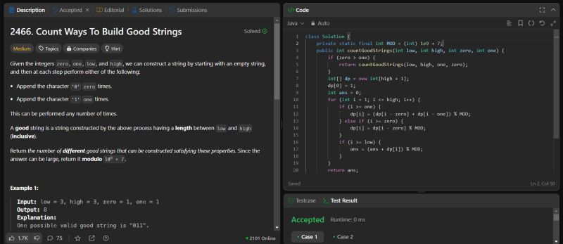 Sivashankar S on LinkedIn: #leetcode #dynamicprogramming #binarystrings Sivashankar S on LinkedIn: #leetcode #dynamicprogramming #binarystrings