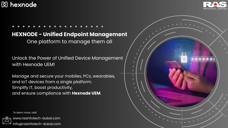 RAS Infotech Limited on LinkedIn: #unifiedendpointmanagement #hexnode # ... RAS Infotech Limited on LinkedIn: #unifiedendpointmanagement #hexnode # ...
