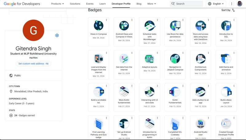 Completed Android Basics with Compose | Gitendra Singh posted on the ... Completed Android Basics with Compose | Gitendra Singh posted on the ...