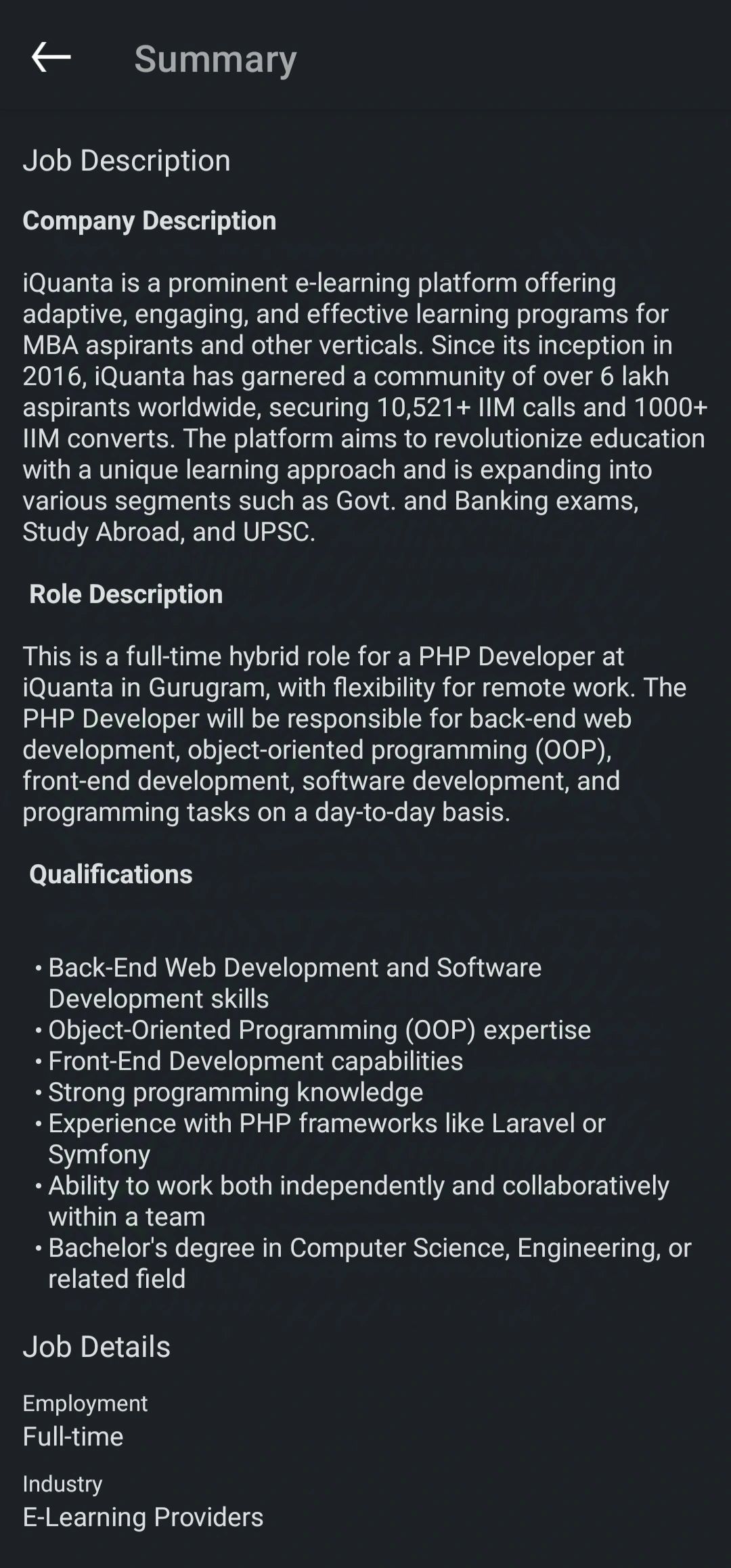 Satya Prakash Pal on LinkedIn: #hiring #flutter #python #mern #php Satya Prakash Pal on LinkedIn: #hiring #flutter #python #mern #php