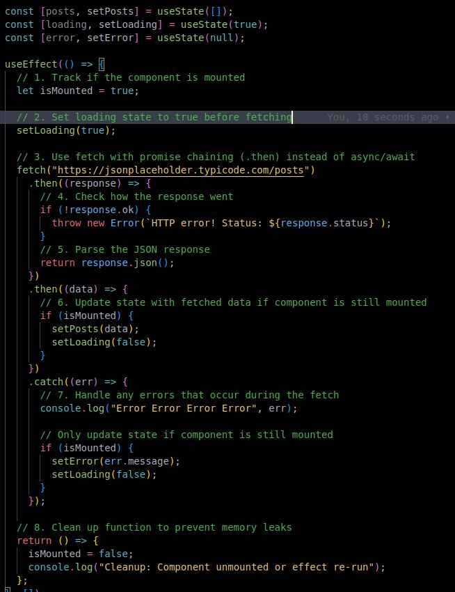 Mastering asynchronous data fetching in React isn't just about fetching ... Mastering asynchronous data fetching in React isn't just about fetching ...