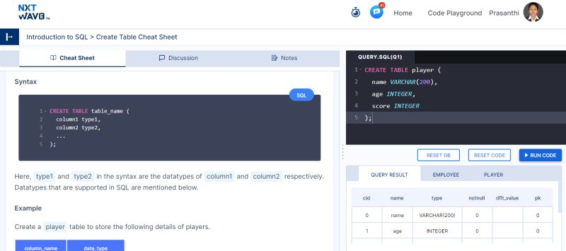 Prasanthi Subramanian on LinkedIn: #day20 #30daysofcodechallenge #sql # ... Prasanthi Subramanian on LinkedIn: #day20 #30daysofcodechallenge #sql # ...
