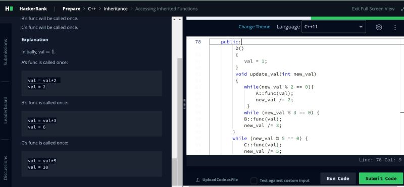 Vishakha Sharma on LinkedIn: #100daysofcode #iheritance #cpp # ... Vishakha Sharma on LinkedIn: #100daysofcode #iheritance #cpp # ...