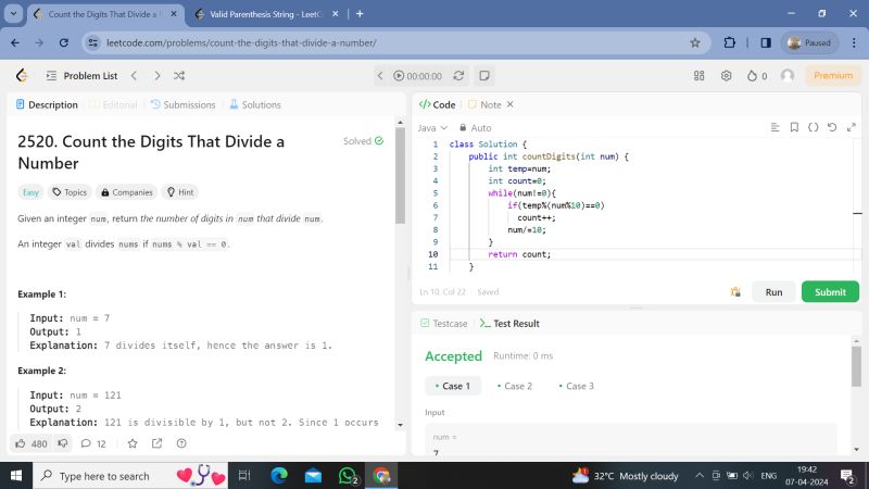 #day15 #75dayscodechallenge #leetcode #numbertheory #java | Raj Kumar ... #day15 #75dayscodechallenge #leetcode #numbertheory #java | Raj Kumar ...