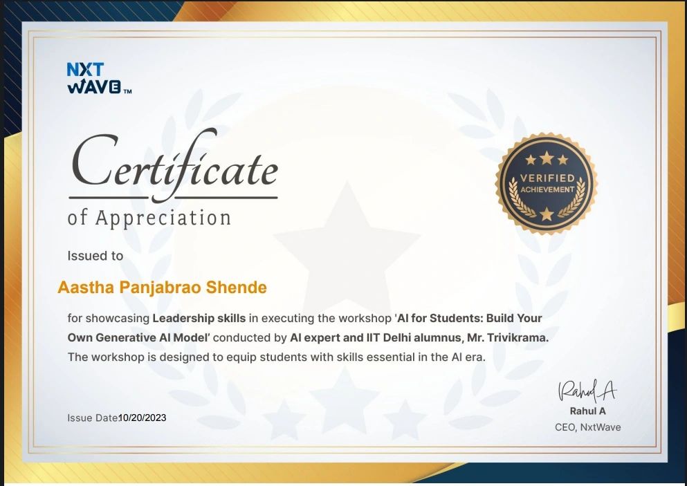 Aastha Shende on LinkedIn: #ai #leadership #education #futureready # ... Aastha Shende on LinkedIn: #ai #leadership #education #futureready # ...